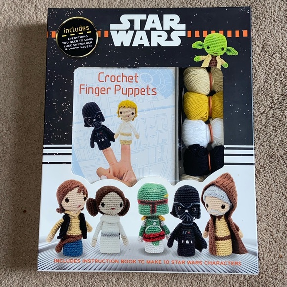 Toys | Star Wars Crochet Finger Puppets Crochet Kits | Poshmark